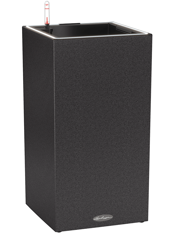 Lechuza Canto Stone 30 High LED - All Inclusive Set Graphite Black ( ↔ ...